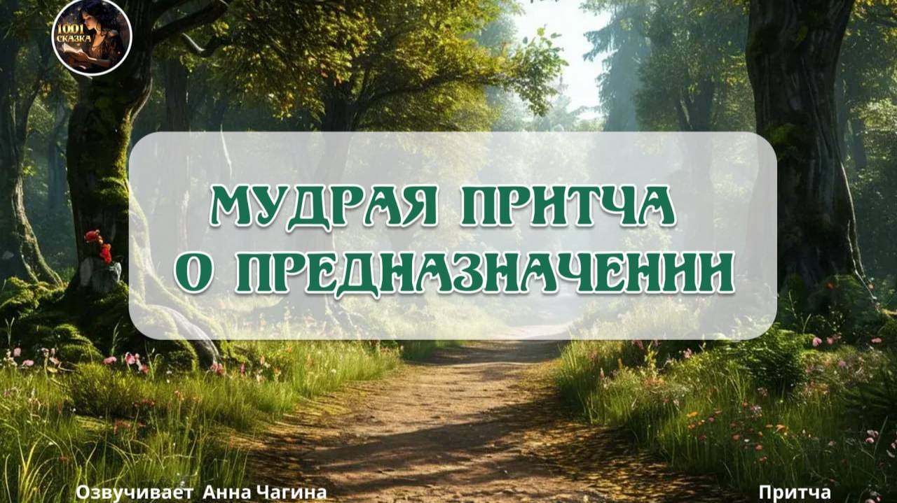 Мудрая притча о предназначении#Притча