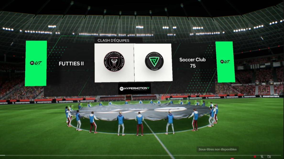 Clash Equipe • FUTTIES II 🆚 Soccer Club 75