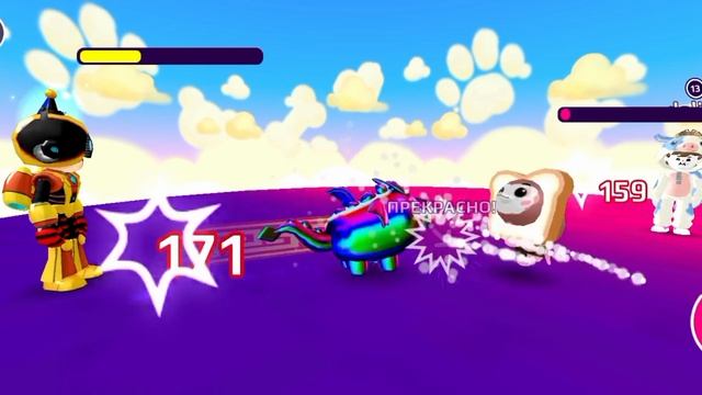 Lion подружился в битве питомцев!?