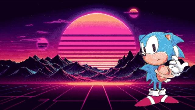 Sonic The Hedgehog - sythpop retrowave dreamwave remixes album