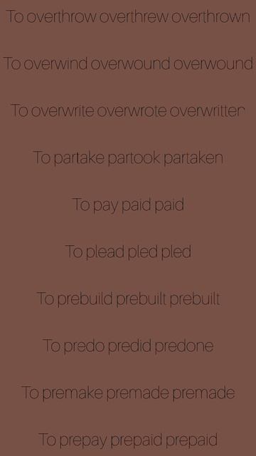 Неправильные Глаголы Часть 20 Irregular Verbs Part 20