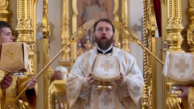 МИТРОПОЛИТ ИГНАТИЙ СОВЕРШИЛ БОЖЕСТВЕННУЮ ЛИТУРГИЮ В КАЗАНСКОМ ХРАМЕ Г. САРАТОВА
