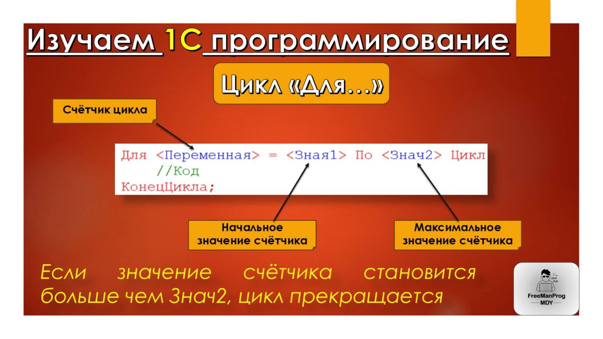 Цикл "Для..." в 1С