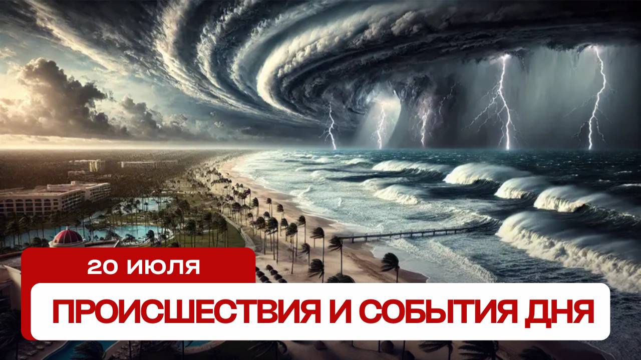 Катаклизмы за день 20.07.2025. Новости сегодня, ЧП, события дня!