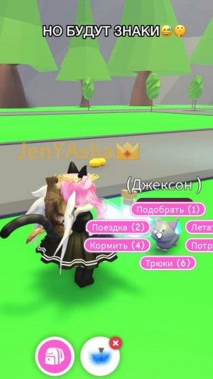 Когда переиграла в Adopt me и никто не узнает  но будут знаки теперь у меня есть флай котик