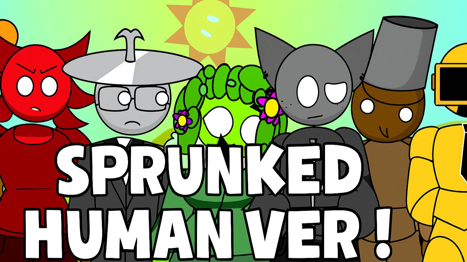 FULL GAME ‼️ All Sprunked Human Ver.!!! 🇮🇹🇯🇪🇯🇲 (ALL CHARACTERS & PHASES) #sprunki