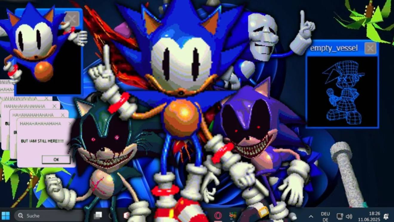 Этот мод на фнф ломает мой ПК! (REWRITE SONIC ROUND 2) FNF