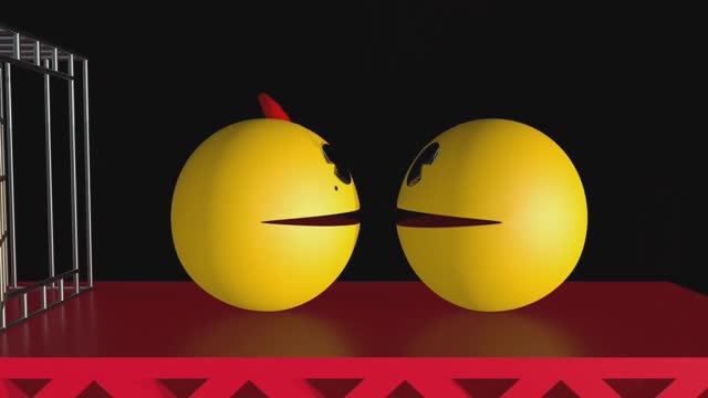 PACMAN спасает подругу от ДОНКИ КОНГА / Приключения PACMAN