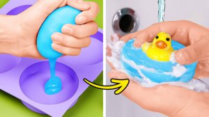 🧼 Классные лайфхаки с мылом 💖 сделай мыльные поделки дома!