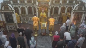 Запись трансляции 20 июля 8:40. Часы. Литургия