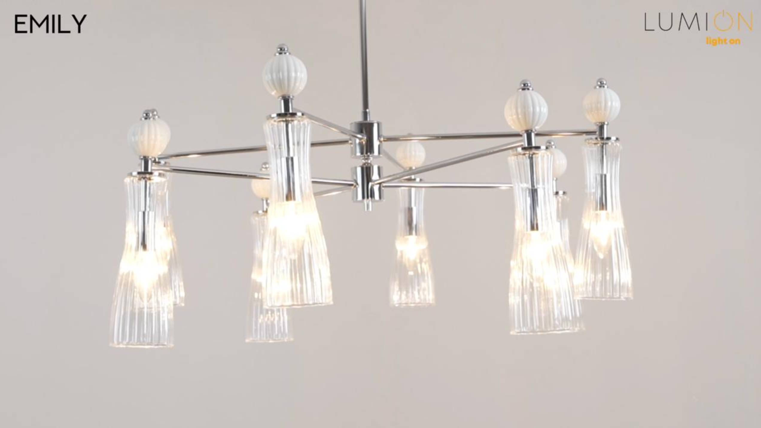 LUMION EMILY 8268/8 8268/1W