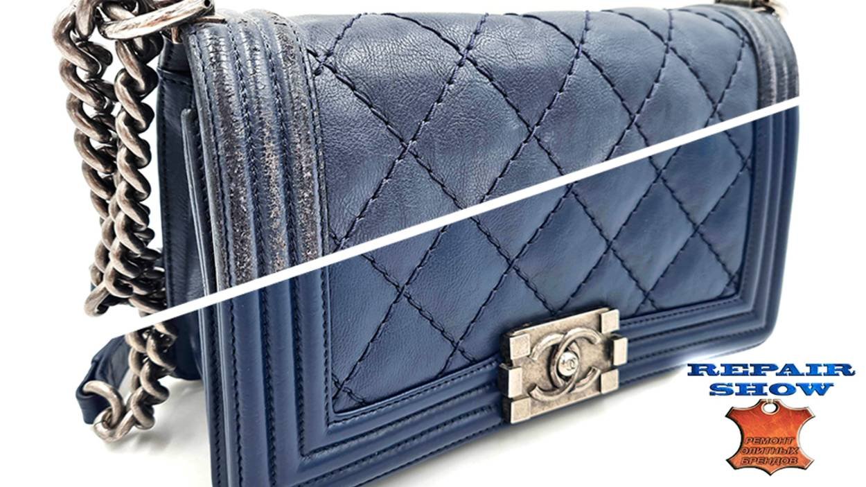 Реставрация сумки CHANEL ДАЕТ ПОТРЯСАЮЩИЙ результат