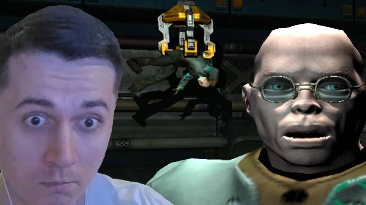 Пулемет, Спас доктора за жопу, и неудачные прыжки | DOOM 3 | Прохождение Серия №5 #oldgames #doom3