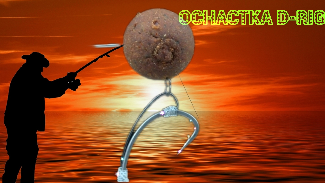 Отличная универсальная оснастка на карпа.  Оснастка D-Rig.🐠🐋🐟
