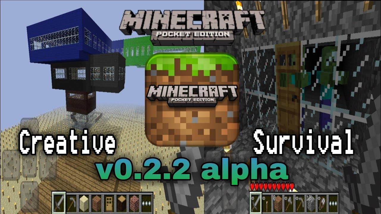 Minecraft PE v0.2.2 alpha Обновка  Вообще ничего не добавили (Для бедных школьников) #10