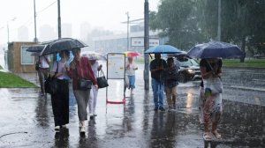 Как из ведра: на Москву и Подмосковье обрушились ливни