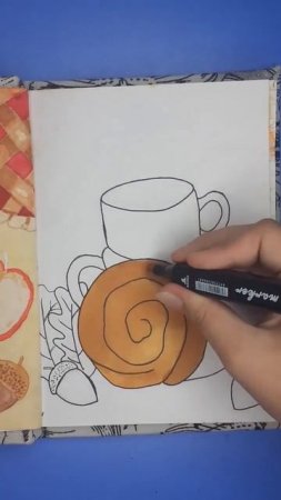 Магия осени: рисуем осенние мотивы маркерами