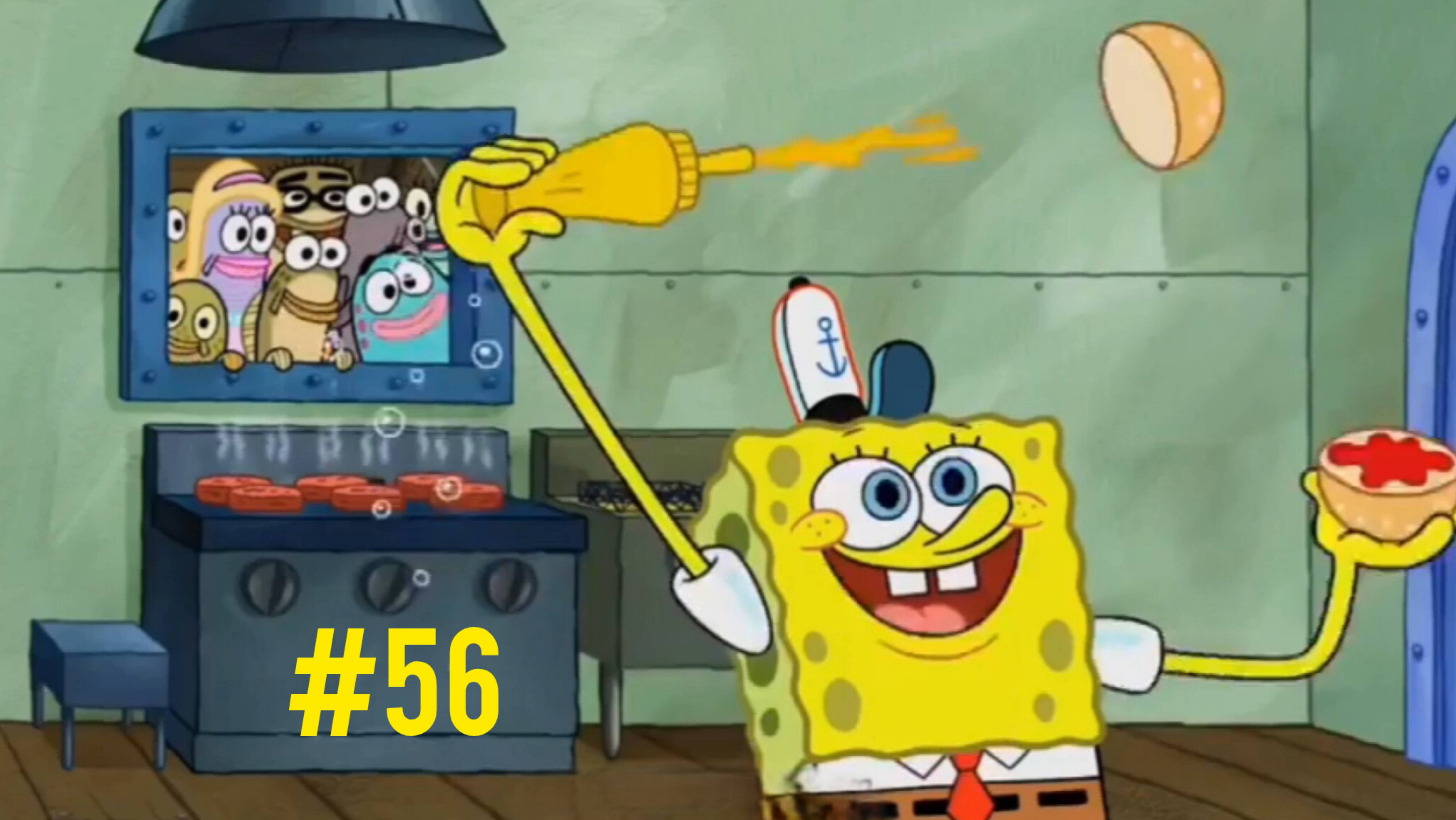 Губка Боб🔥 spongeBob👍 губка боб квадратные штаны😎 игры для детей🤘кулинарный поединок  #56