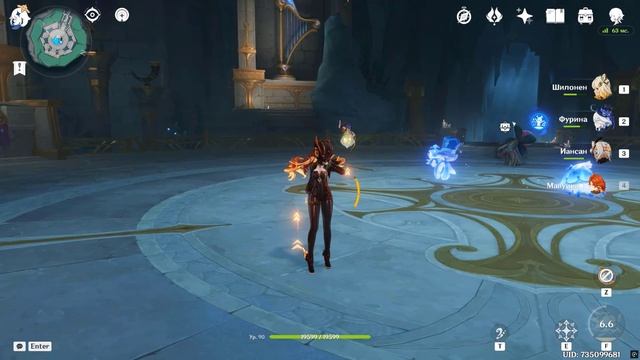 Геншин Импакт Все боссы Фонтейна против Мавуики C0