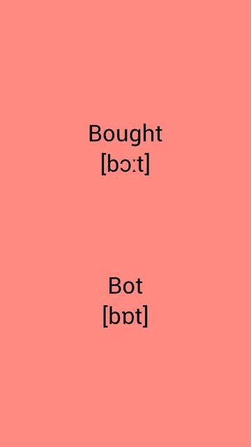 В чём разница !?!?!? WTD (What's the difference)!?!?!? BOUGHT vs BOT