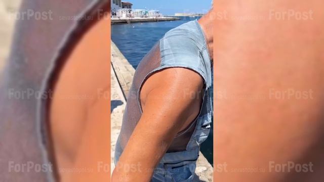 «Кровожадную» лестницу на пляже «Хрустальный» отремонтировали.