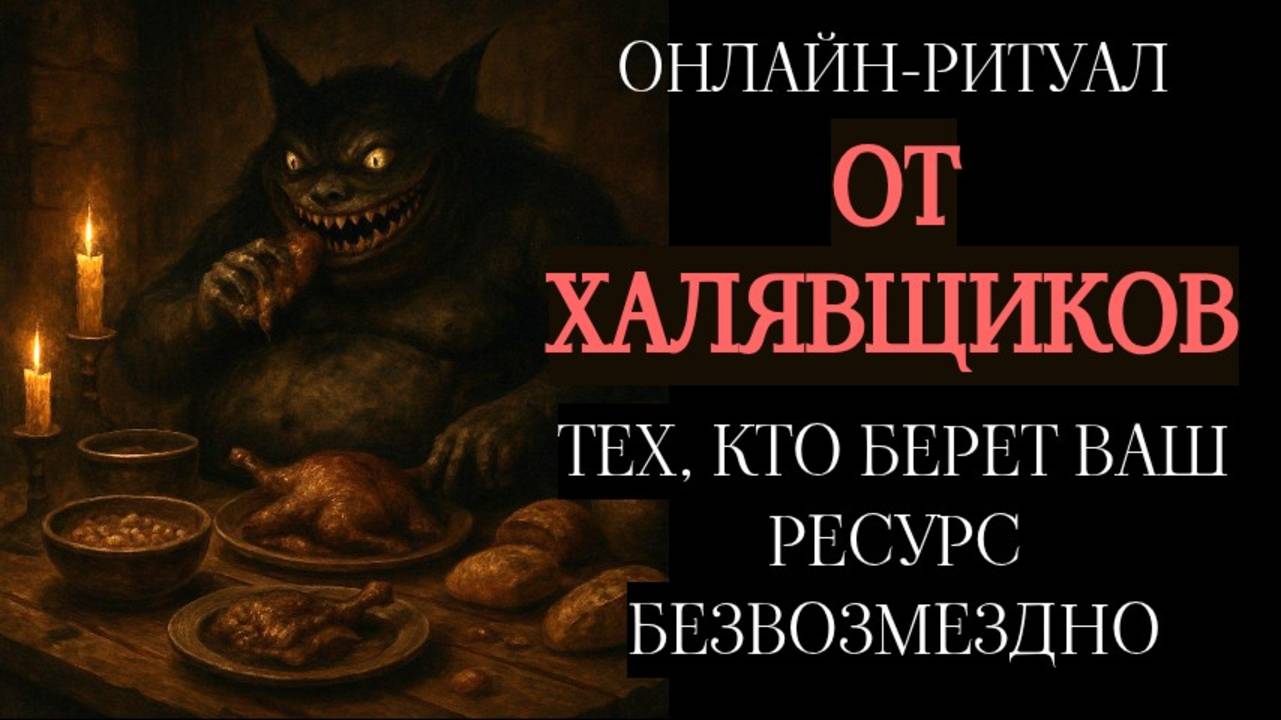 ЛАВОЧКА ЗАКРЫТА! РИТУАЛ-ЧИСТКА ОТ "ХАЛЯВЩИКОВ"