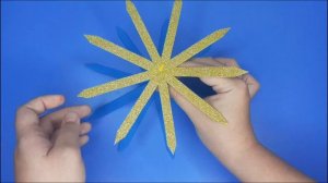 Блестящий новый год: шар на ёлку из фоамирана своими руками
