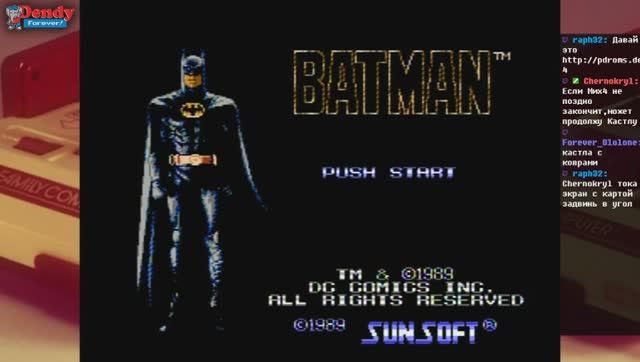Михалыч - Batman (NES) - запись стрима