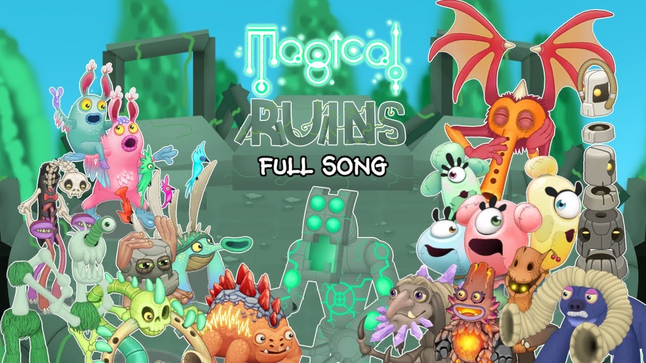 Магические Руины - Вся Песня (My Singing Monsters, Мои Поющие Монстры)