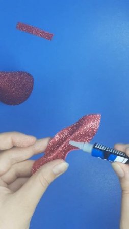 Ангелочек просто чудо: новогодняя поделка из фоамирана #diy #christmas