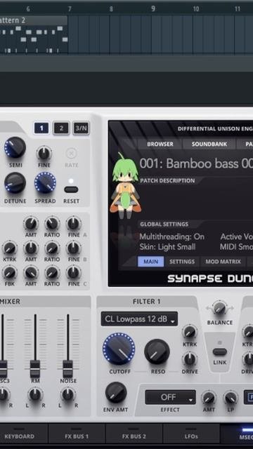 FREE DUNE 3 Bamboo bass preset bank by Soulbringer