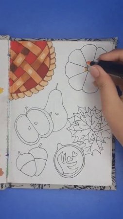 Чудо осеннего рисунка: вдохновение маркерами #diy #art #handmade
