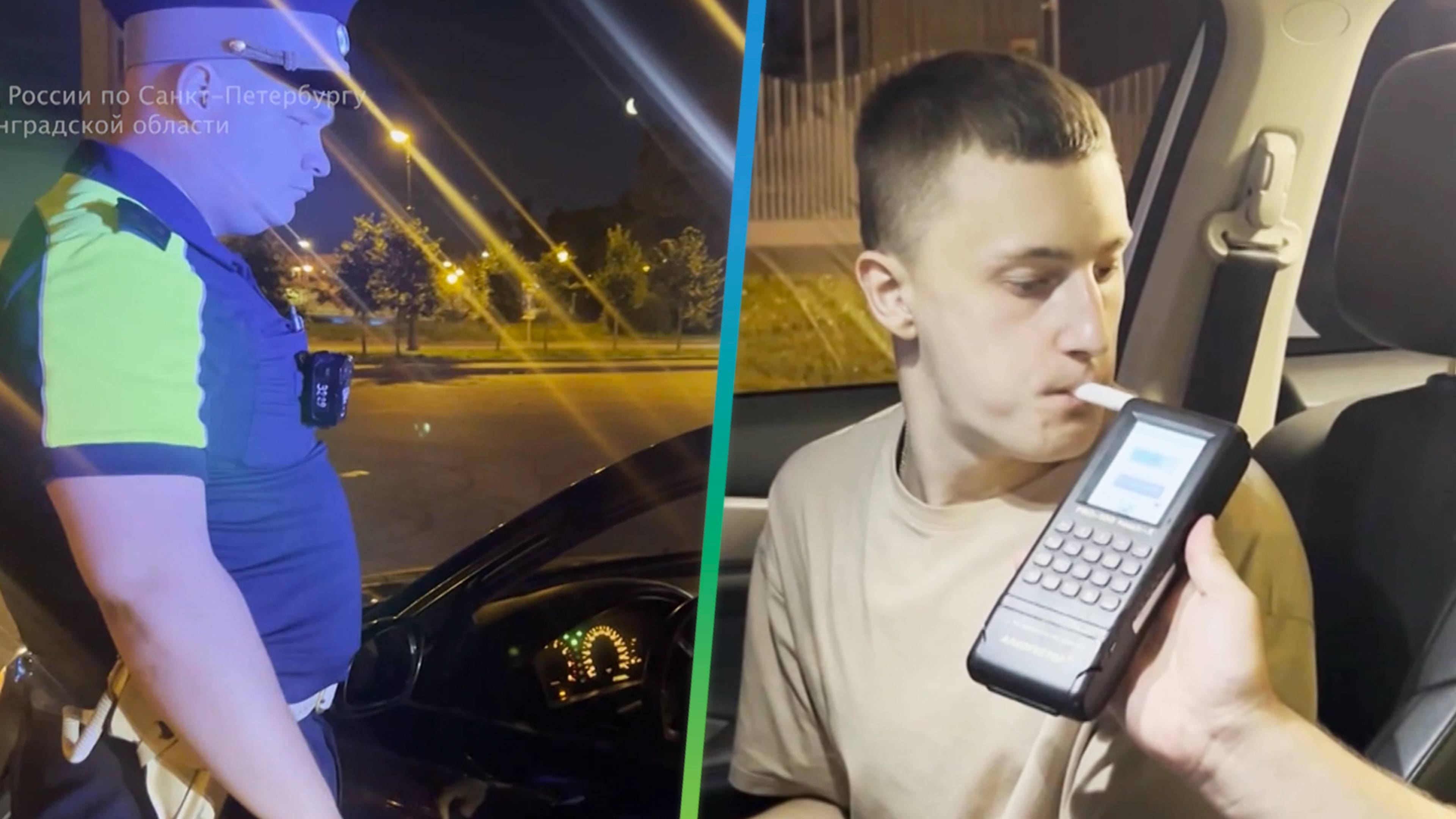 Полиция сорвала заезды нескольких десятков стритрейсеров в Санкт-Петербурге