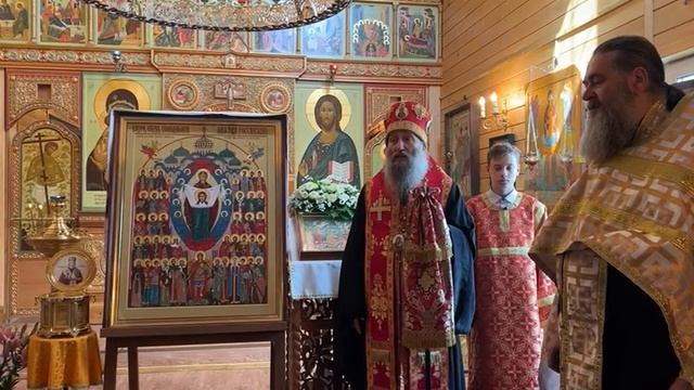 Проповедь владыки Гурия после молебна пред иконой воинства в Борисоглебском храме г. Дальнегорска