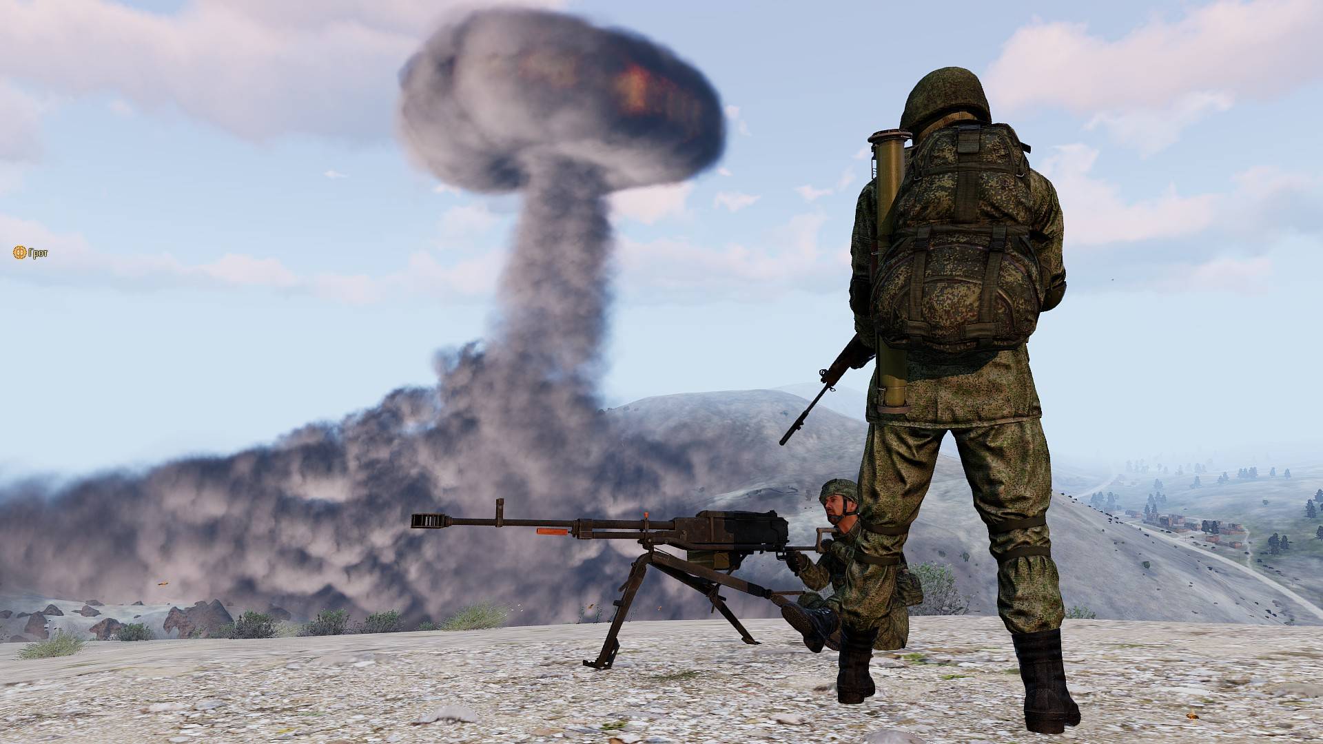 Arma Reforger.Ушел в партизаны и угнал ветролет.