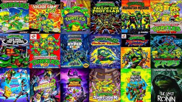 Эволюция Серии Игр Черепашки-Ниндзя - The Evolution of NINJA TURTLES Games (1989-2025)