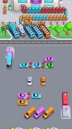 Очередной уровень игры crowd express level 1231