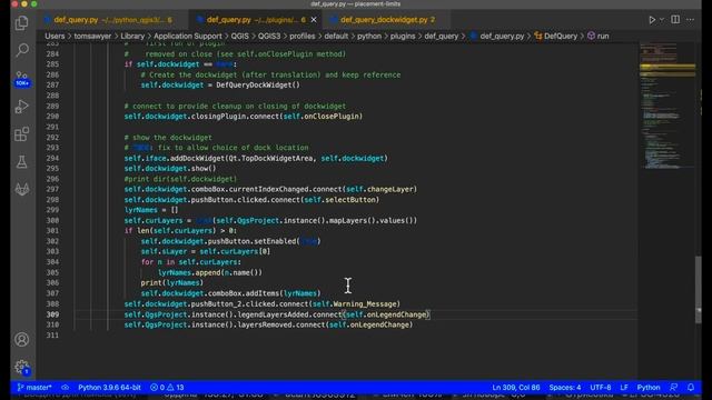 09. Python in QGIS3. Python plugin. Part 2.