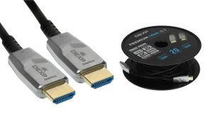 Длинный соединительный кабель HDMI версия 2.0 на 20 метров (вилка-вилка)