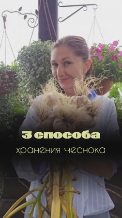 Три идеальных способа хранения чеснока 🧄