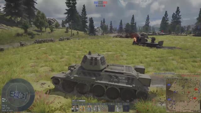 War Thunder - II ранг - Реалистичные бои #2
