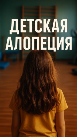Детское стрессовое облысение.