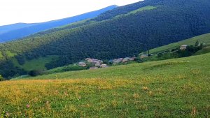 Село призрак на высоте 2500м. в  горах Дагестана.