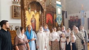 Поздравление прихожан СПб Валаамского подворья Игумена монастыря