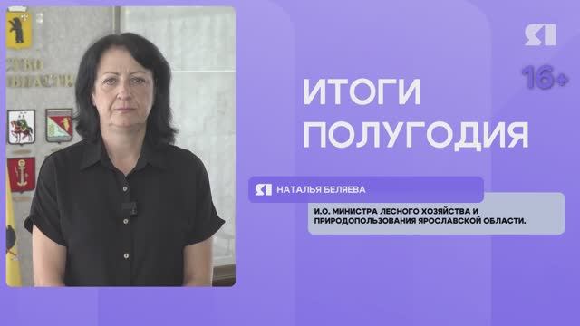 В тему. Наталья Беляева - и.о. министра лесного хозяйства и природопользования Ярославской области