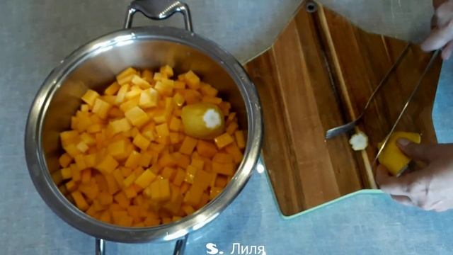 Тыква и курага идеальная начинка для выпечки и тортов...