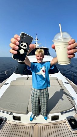 «🎭 УДИВИТЕЛЬНАЯ ИГРА С МАСШТАБАМИ НА ЯХТЕ! 🍹 Парень с огромными руками