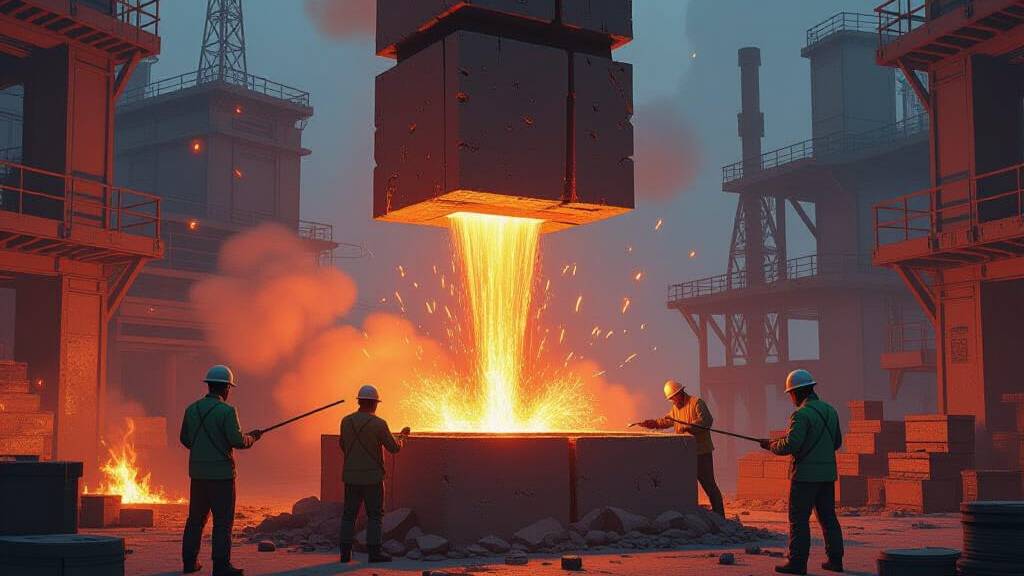 Горячее дело: плавим камень в печах🔥