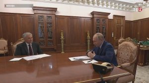 Путин лично поблагодарил Володина за плодотворную работу Госдумы / События на ТВЦ