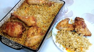 Перловка, томленная с курицей в духовке, по этому рецепту вы точно полюбите!!!